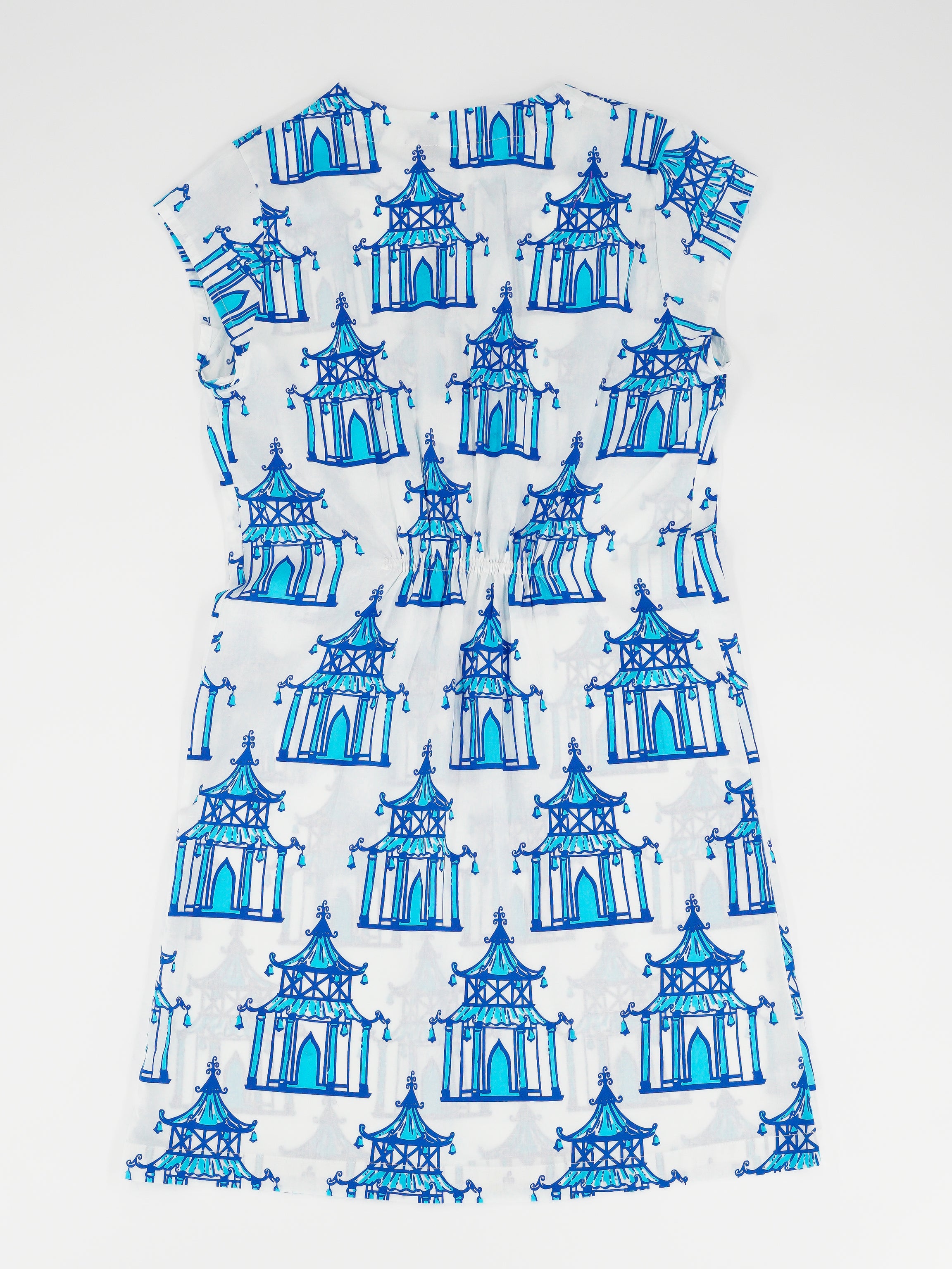 Nantucket Dress in Pagoda Blue – Three Islands